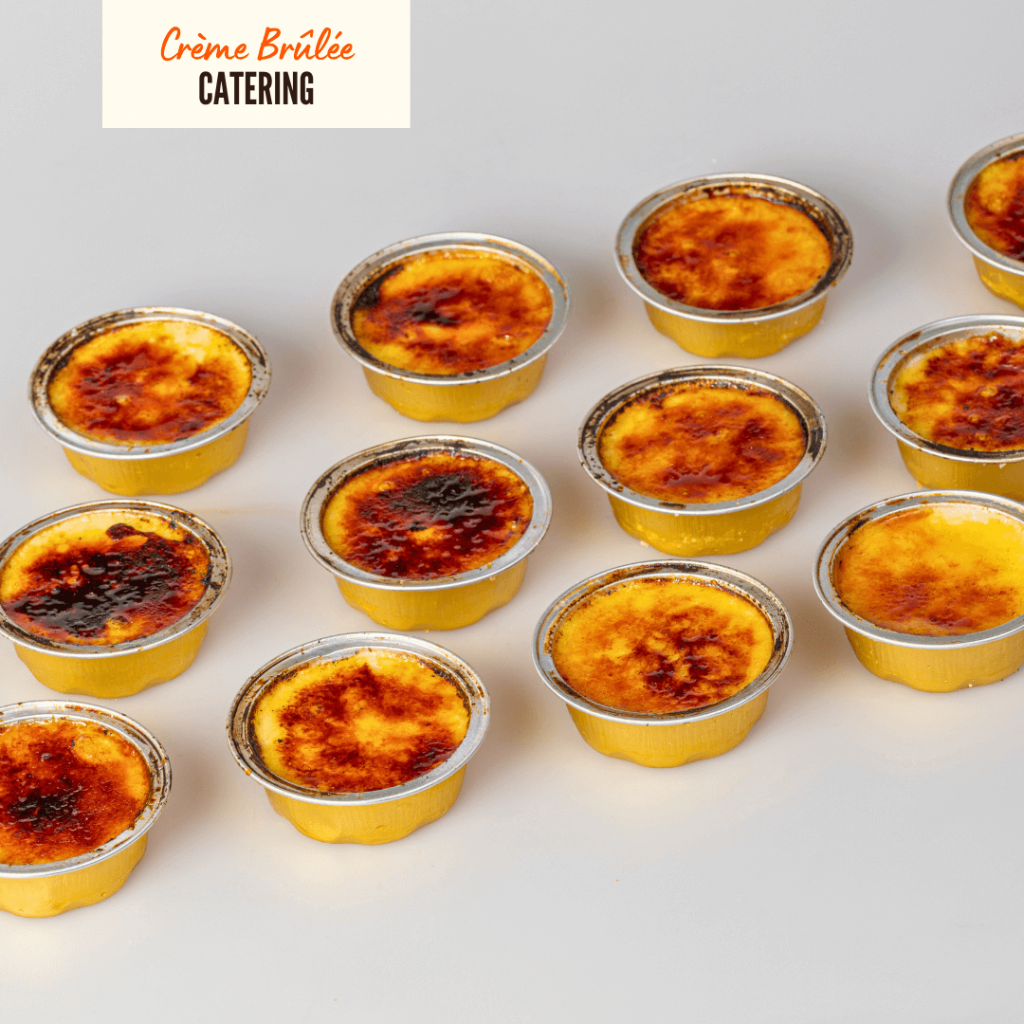 Crème Brûlée (mini size) (dozen) – Bonjour French Bakery Miami ...